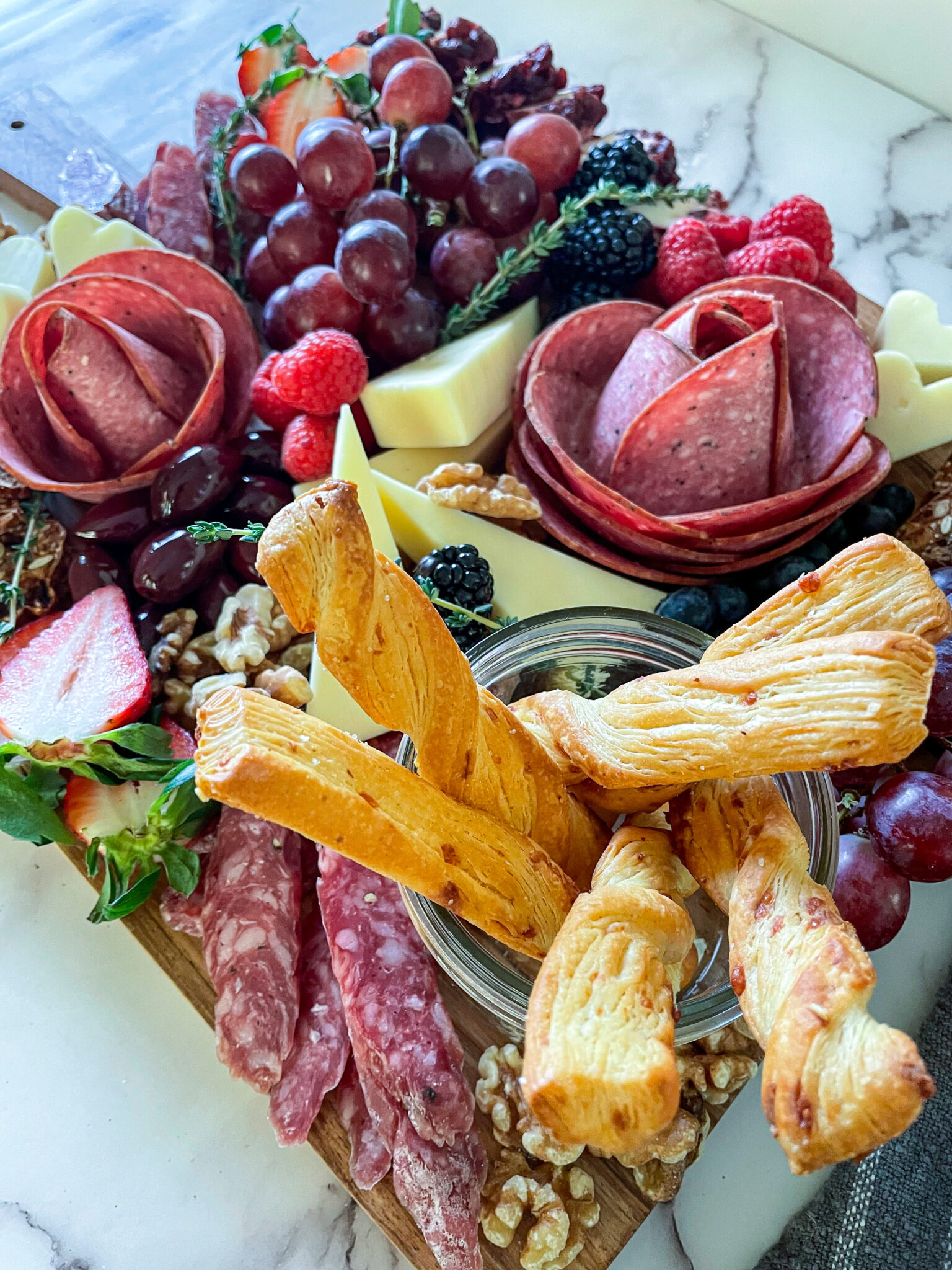 How to Make Salami Roses for Charcuterie Boards