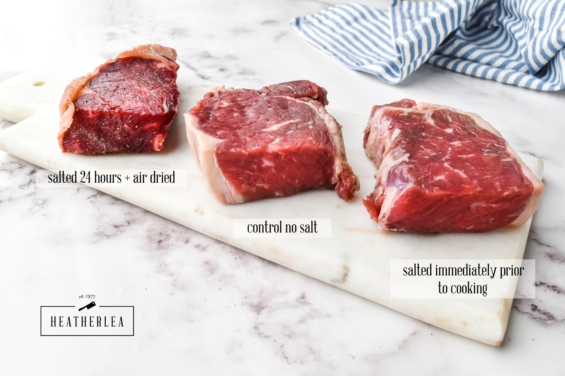 When to Salt a Steak
